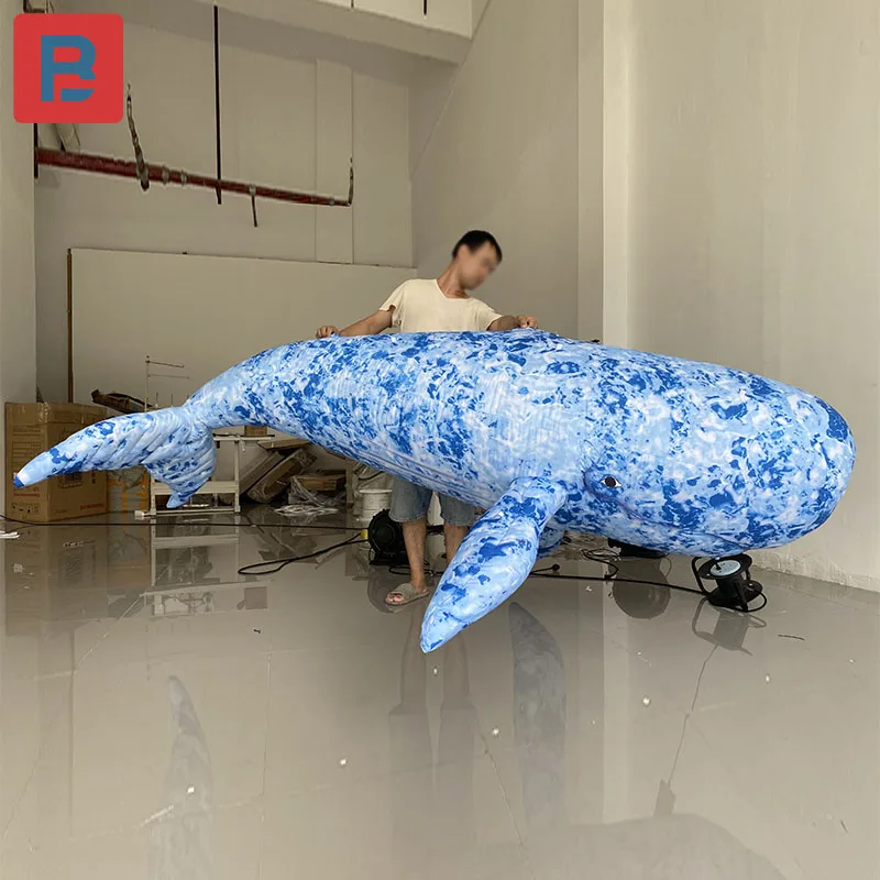 Giant-inflatable-cartoon-whale-model-marine-mammal-star-sperm-whale ...