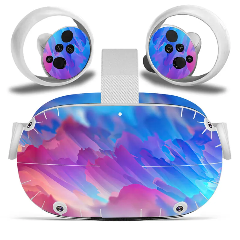 Cute Stickers Skin For Oculus Quest 2 Vr Headsets And Controllers