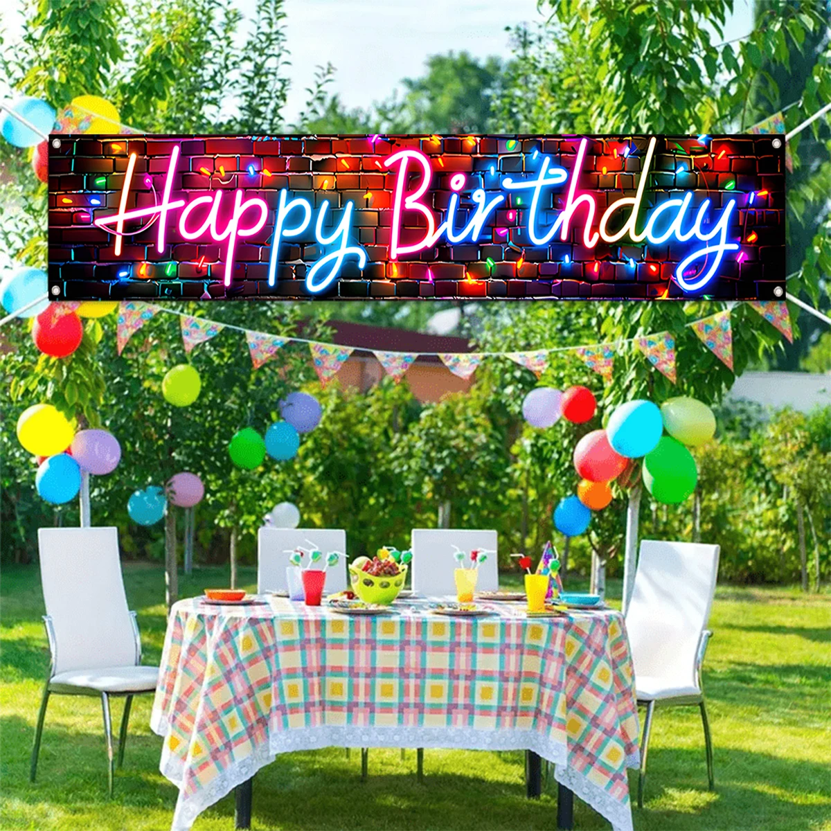 Birthday Banner Boy: The Ultimate Fluorescent Outdoor Banner for First ...