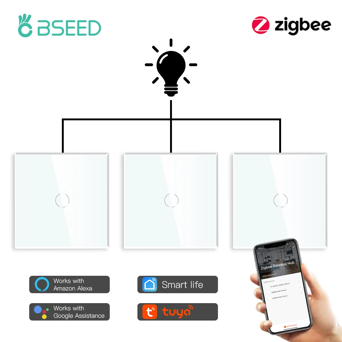 BSEED-interruptores-t-ctiles-Zigbee-para-escaleras-interruptores-de-luz ...