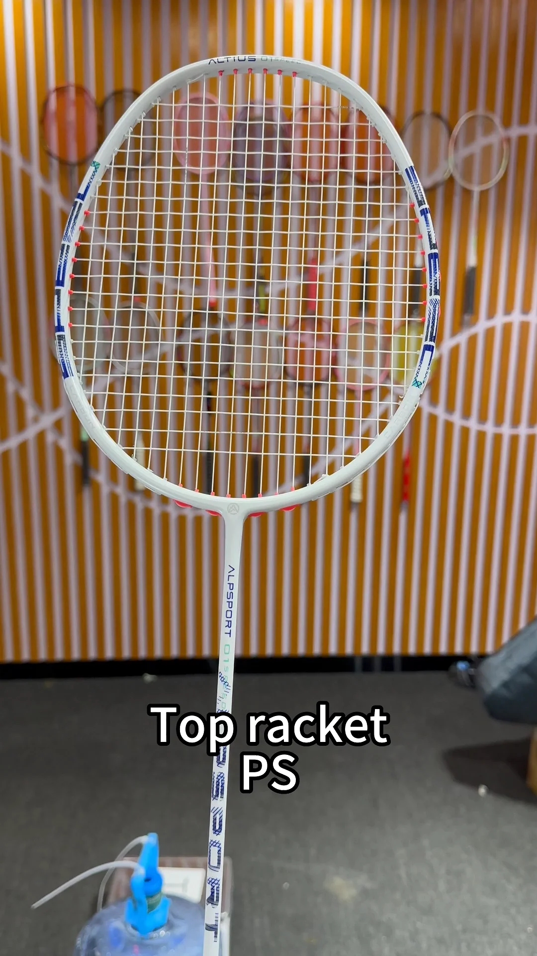 ALP 01 Speed Professional Badminton Racket - T800 Full Carbon Fiber, 4U ...