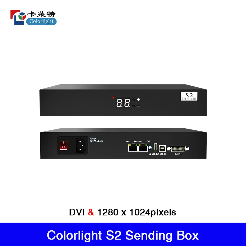 ColorLight S2 LED Sending Box for LED Screen Work With Colorlight ...