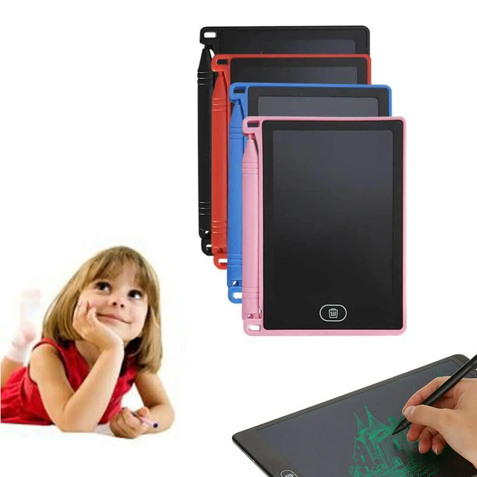 4-4-inch-Drawing-Toys-Fashion-Classic-Lcd-Ewriter-Paperless-Memo-Pad ...