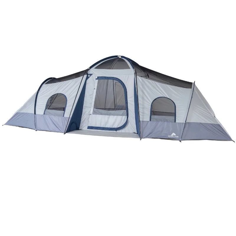 Ozark Trail 10-Person Cabin Tent, with 3 Entrances tents – Outdoor ...