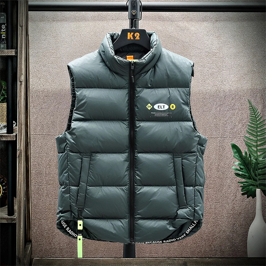 Men-s-Down-Vest-Winter-Warm-White-Duck-Down-Puffy-Padded-Waistcoat-Lightweight-Thick-Sleeveless ...