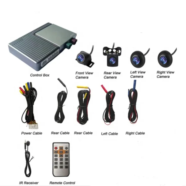 Security-Reversing-Parking-Driving-Assist-Car-Camera-Around-View-360 ...