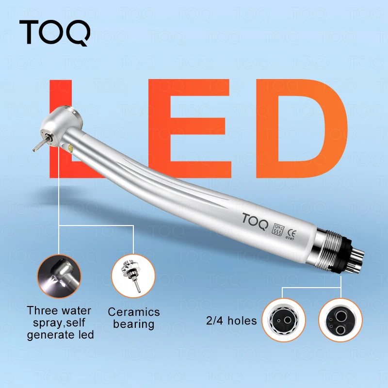 LED-High-Speed-handpiece-with-Light-2-Hole-4-Hole-Water-Spray-Dental ...