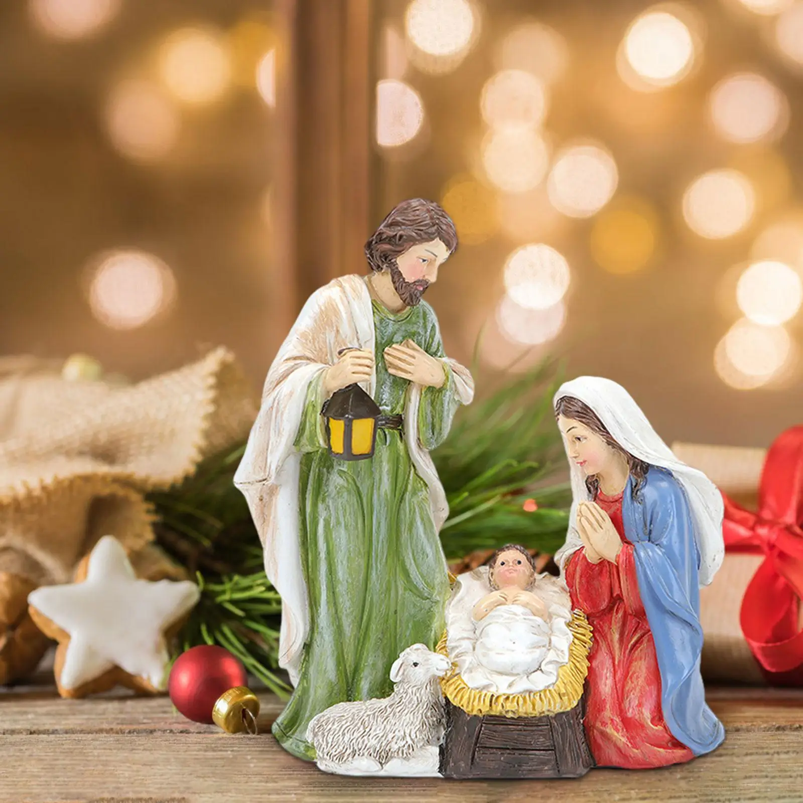 Figurine-of-The-Holy-Family-Jesus-Baby-Figure-Cabinet-Christian ...