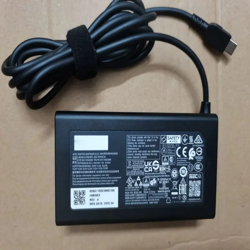 NEW-OEM-20-0V-5-0A-100-0W-USB-C-ADL100YDC3A-SA11D52396-AC-Adapter-For ...