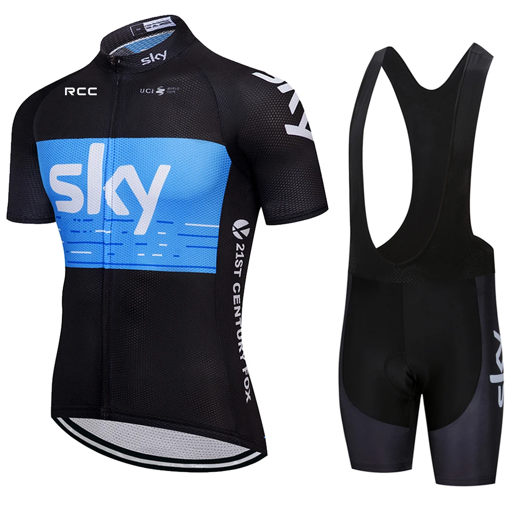 RCC-sky-Cycling-Sets-Bike-Uniform-Summer-Cycling-Jersey-Set-Road ...