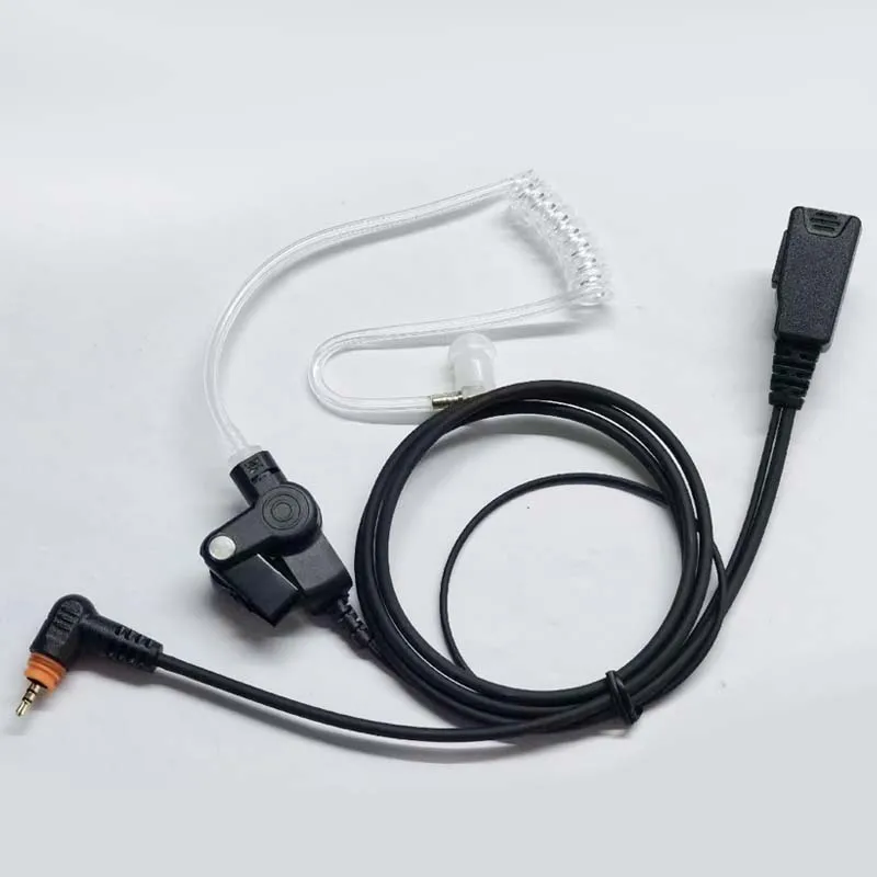 Radios-Microphone-Earphone-Earbud-Headphone-2-Pin-Covert-Acoustic-Tube ...