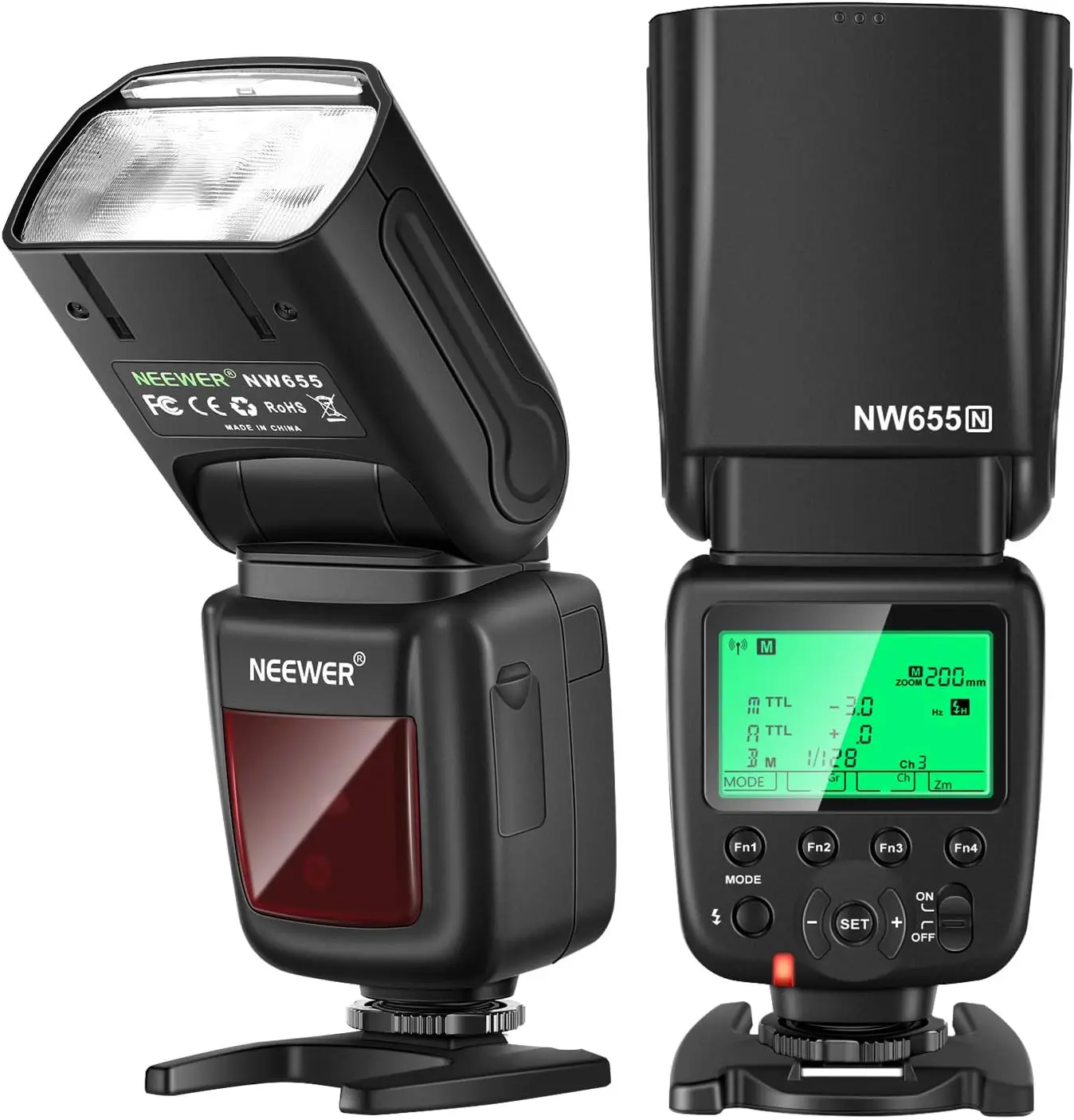 Neewer-Flash-esclavo-maestro-inal-mbrico-dispositivo-Speedlite-para ...