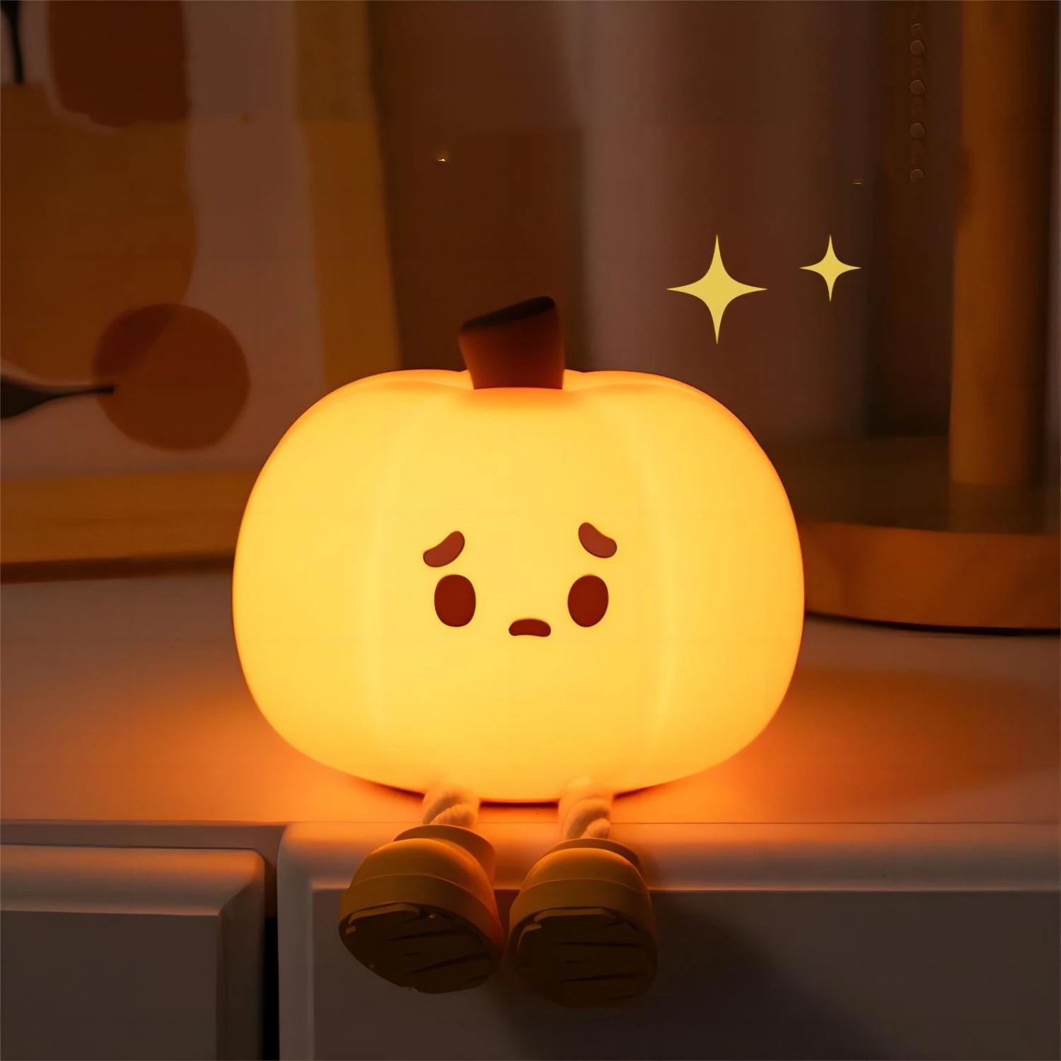 Halloween-Pumpkin-Night-Lights-for-Kids-Cute-Soft-Silicone-Safe-Lamp ...