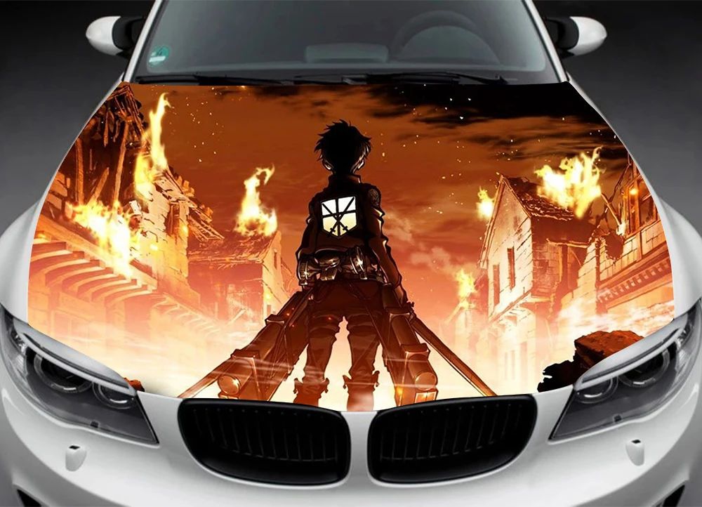 Attack On Titan Car Paint