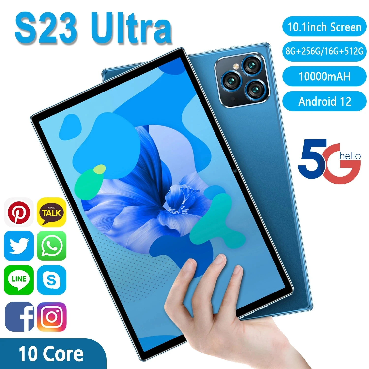 2023-Global-Version-New-Tablet-PC-S23-Ultra-Android-Pad-Tablets-5G-10-1 ...