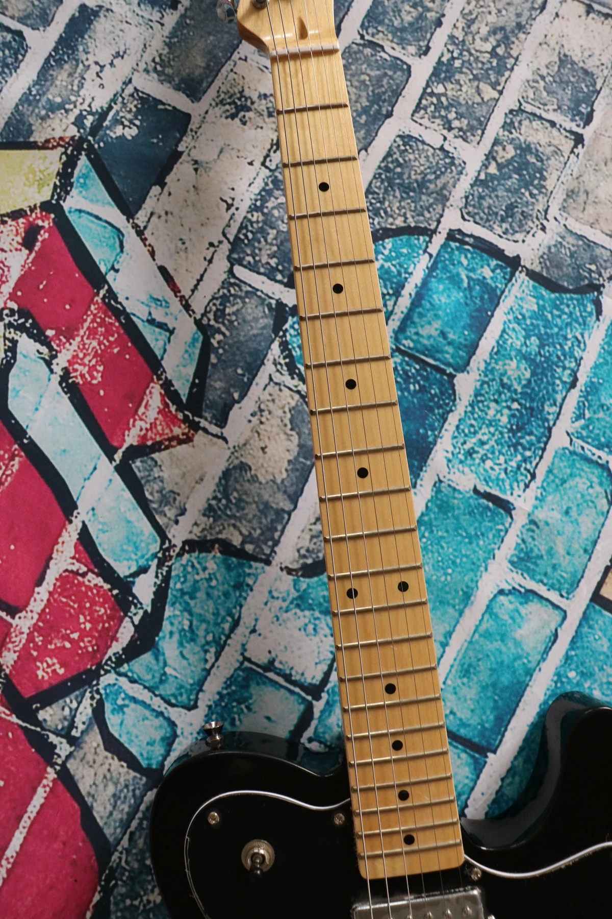 Black Electric Guitar Wallpaper