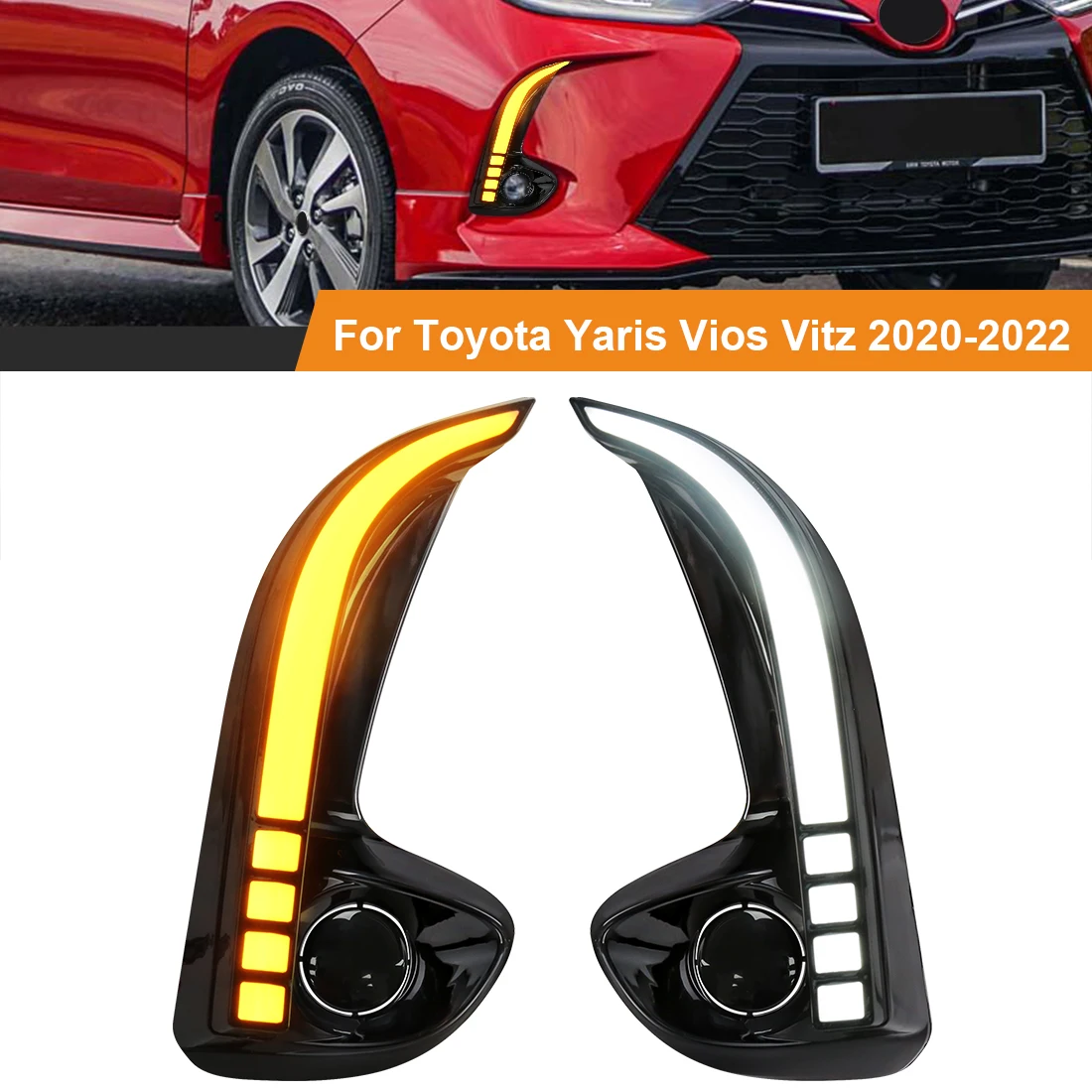 New Toyota Yaris 2022 White