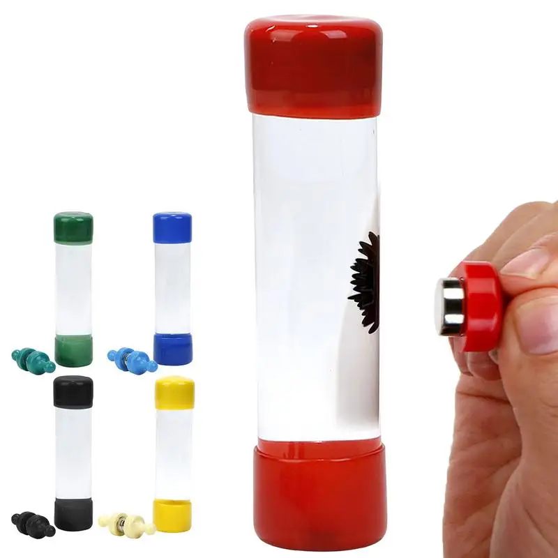 Cylindrical-Ferrofluid-In-A-Bottle-Anti-Stress-Toys-Magnetic-Liquid ...