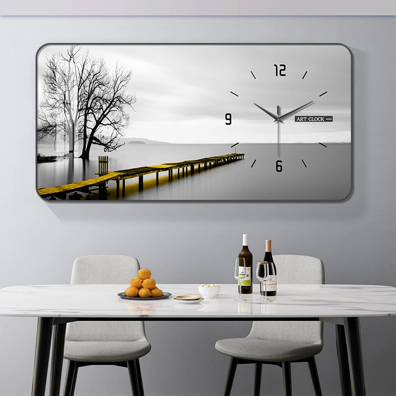 Wall Clock Modern Minimalist | Modern Decorative Wall Clock - Living ...