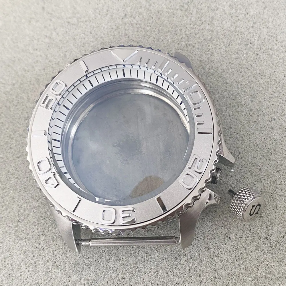 41-5mm-Watch-Case-Stainless-Steel-3-8-Crown-White-Inner-Ring-Case ...