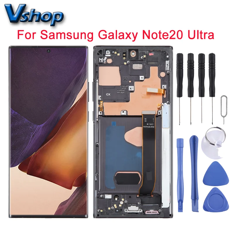 For Samsung Galaxy Note 20 Ultra 5G SM-N986B OLED LCD Screen Display ...
