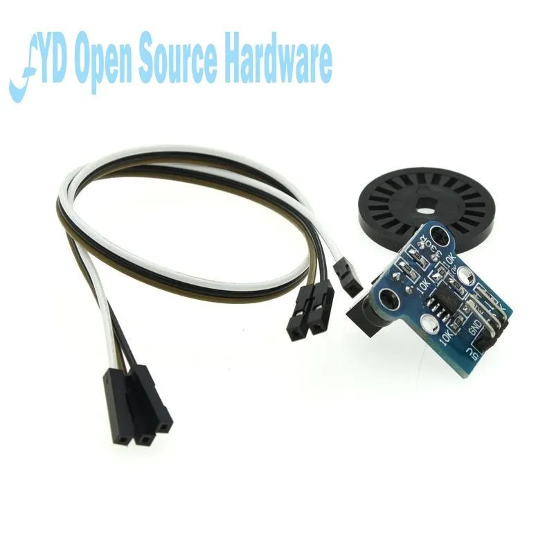 HC-020K photoelectric speed measurement module four-wheel drive trolley speed measurement dual ...