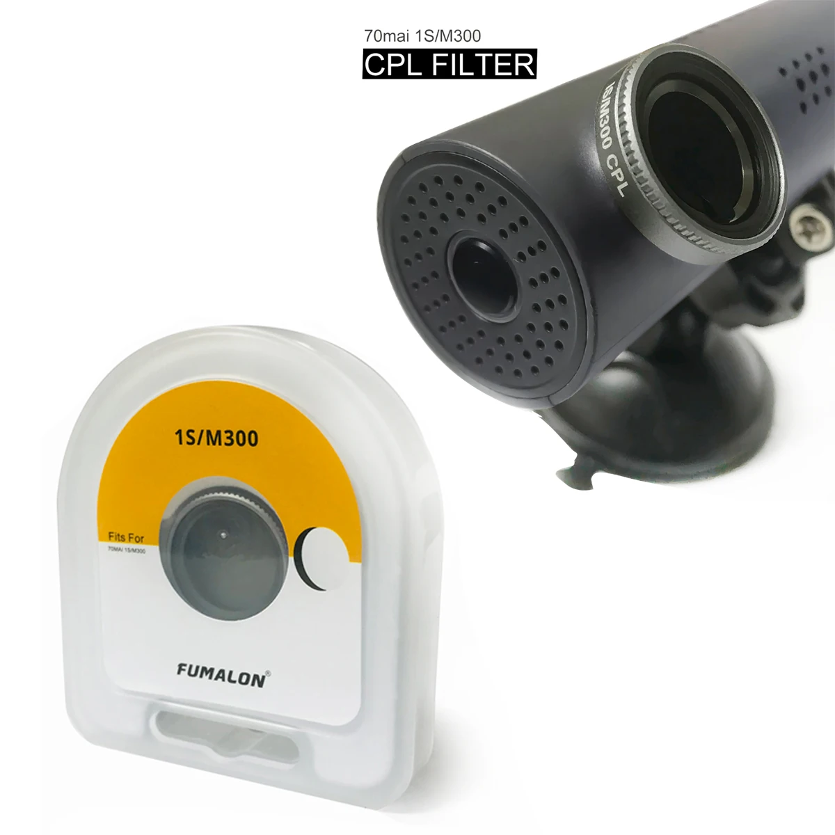 For-original-70-mai-Dash-Cam-4K-1S-m300-CPL-Polarizing-Glass-CPL-Filter ...