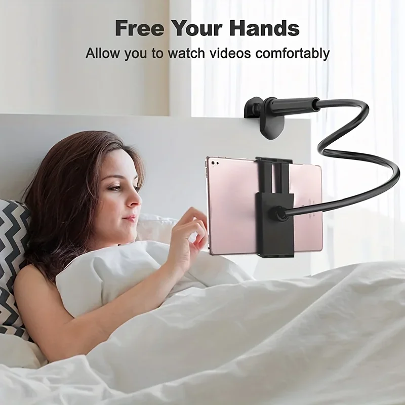Hot-Universal-Lazy-Bracket-Mobile-Phone-Holder-Gooseneck-Stand-Stents ...