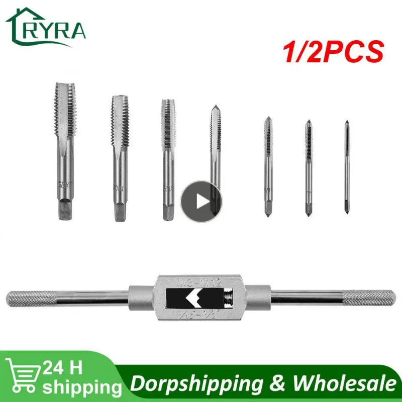 1-2PCS-XINGWEIANGThread-Metric-Machine-Hand-Screw-Thread-Plug-Taps-Set ...