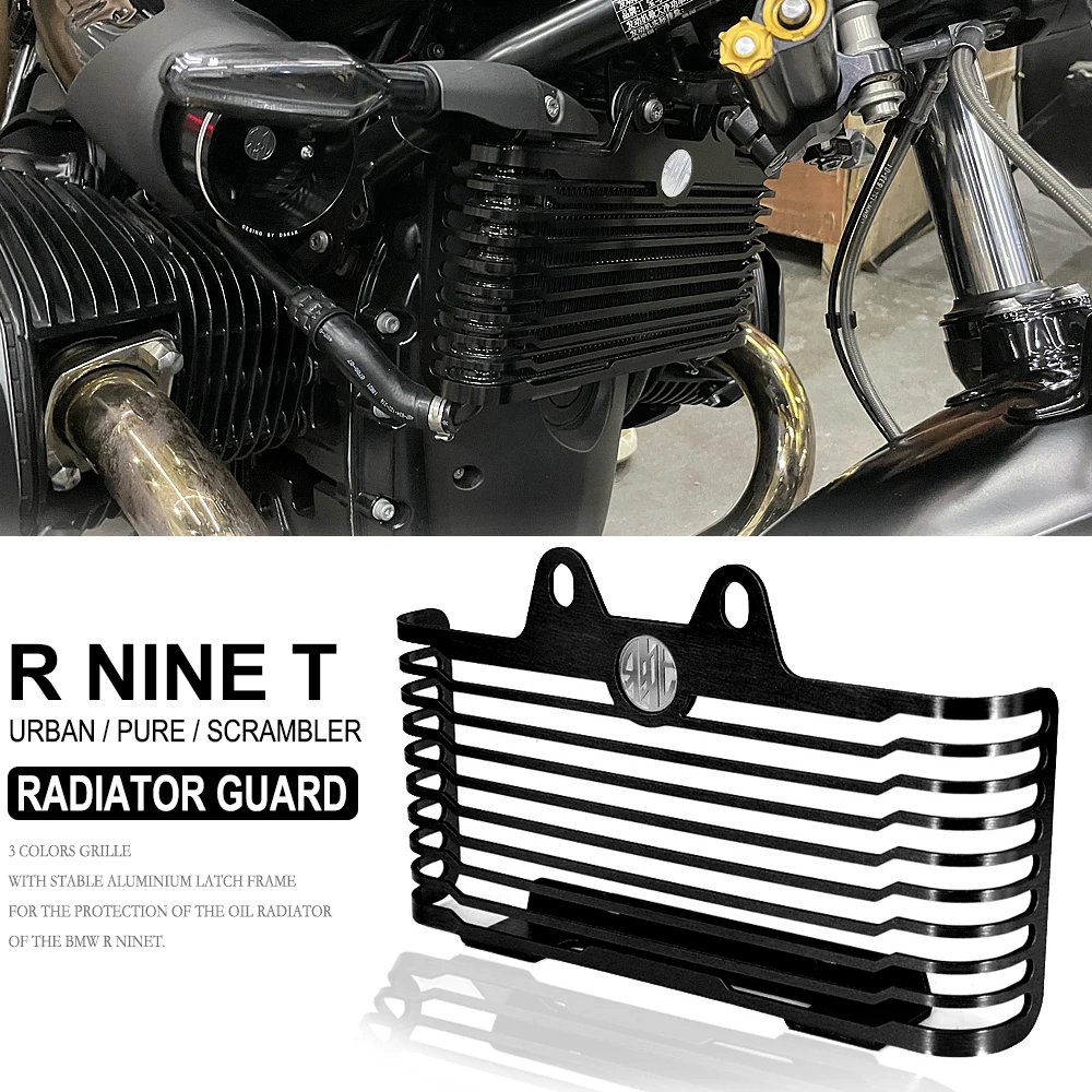 Motorcycle-Radiator-Grille-Guard-Water-Tank-Protective-Cover-RnineT ...