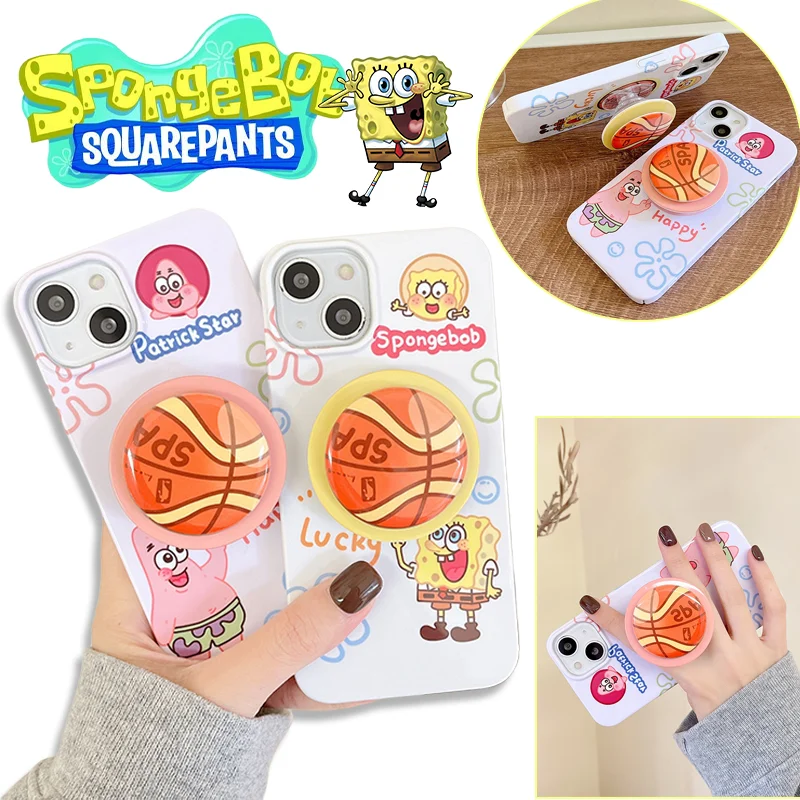 SpongeBob-Patrick-Star-Phone-Case-with-Stand-for-IPhone-14-Plus-13-Pro ...