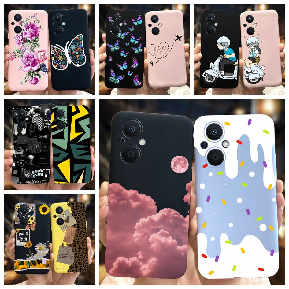 For-OPPO-A96-Case-CPH2333-Fashion-Patterns-Silicone-Soft-Cover-For ...