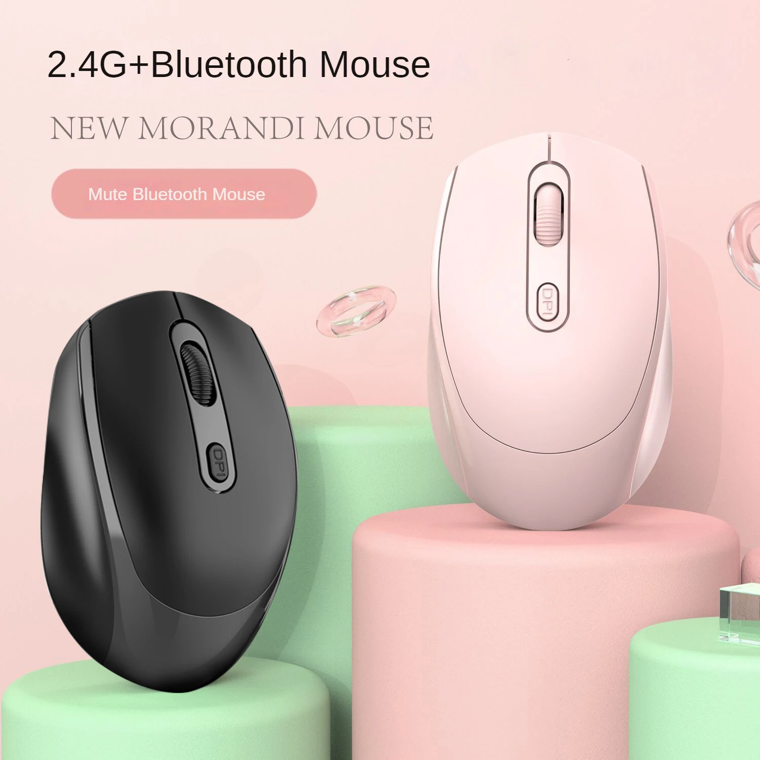 Rat-n-inal-mbrico-recargable-con-Bluetooth-5-2-Mouse-USB-con-modo-Dual ...