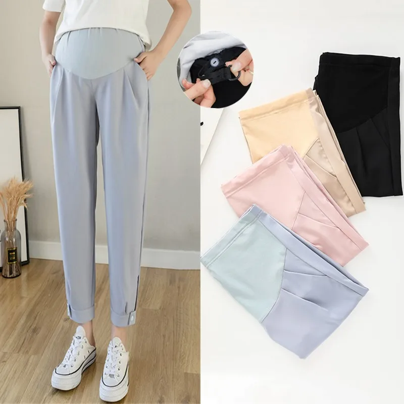 Maternity Pants for Pregnant Women Clothes Nursing Pregnancy Soft ...