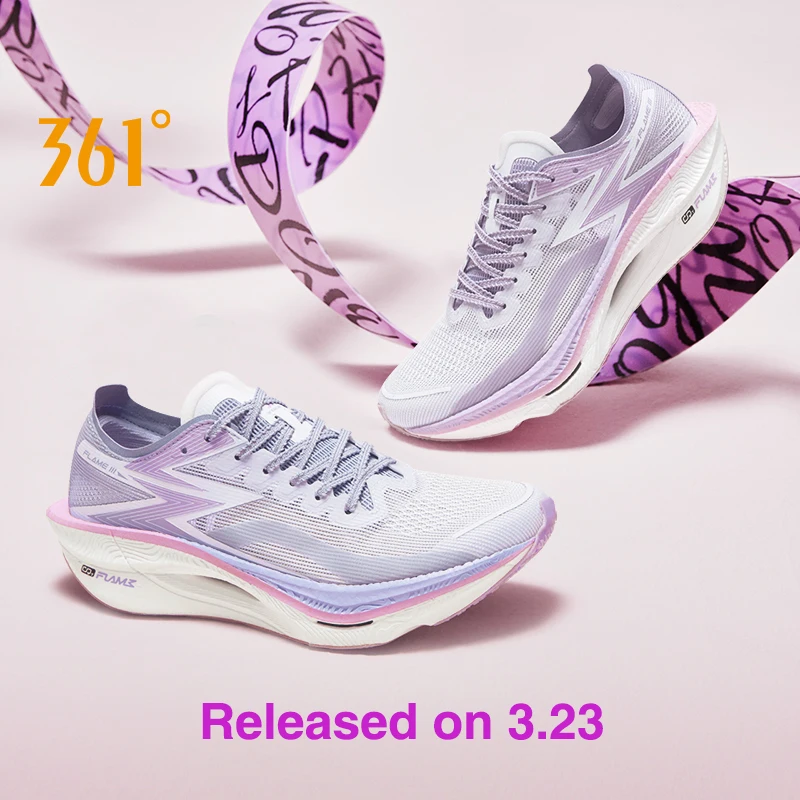 361-Degrees-NEW-Flame-3-0-Men-Running-Shoes-Marathon-Carbon-Plate-Racing-Breathable-Cushioning ...