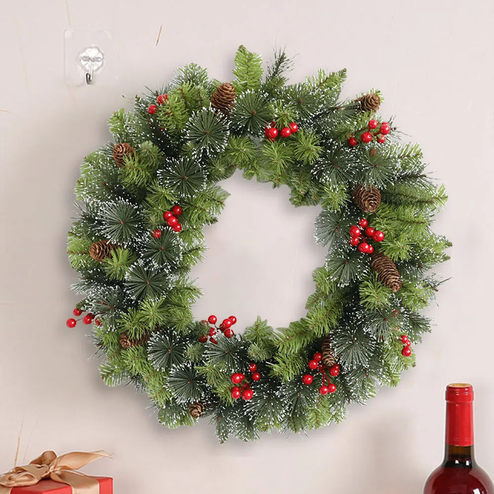 Corona de Adviento de Navidad, iluminación decorativa, corona de arte ...