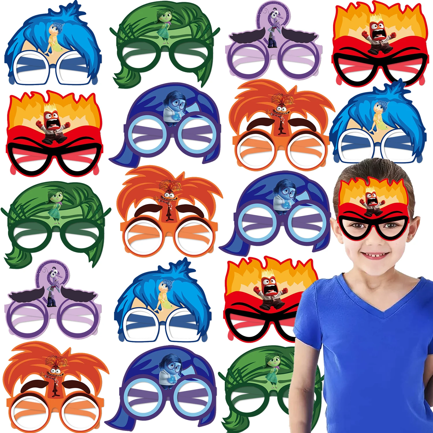 12-48Pc-Disney-Inside-Out-Mask-Party-Decor-Inside-Out-Paper-Glasses ...