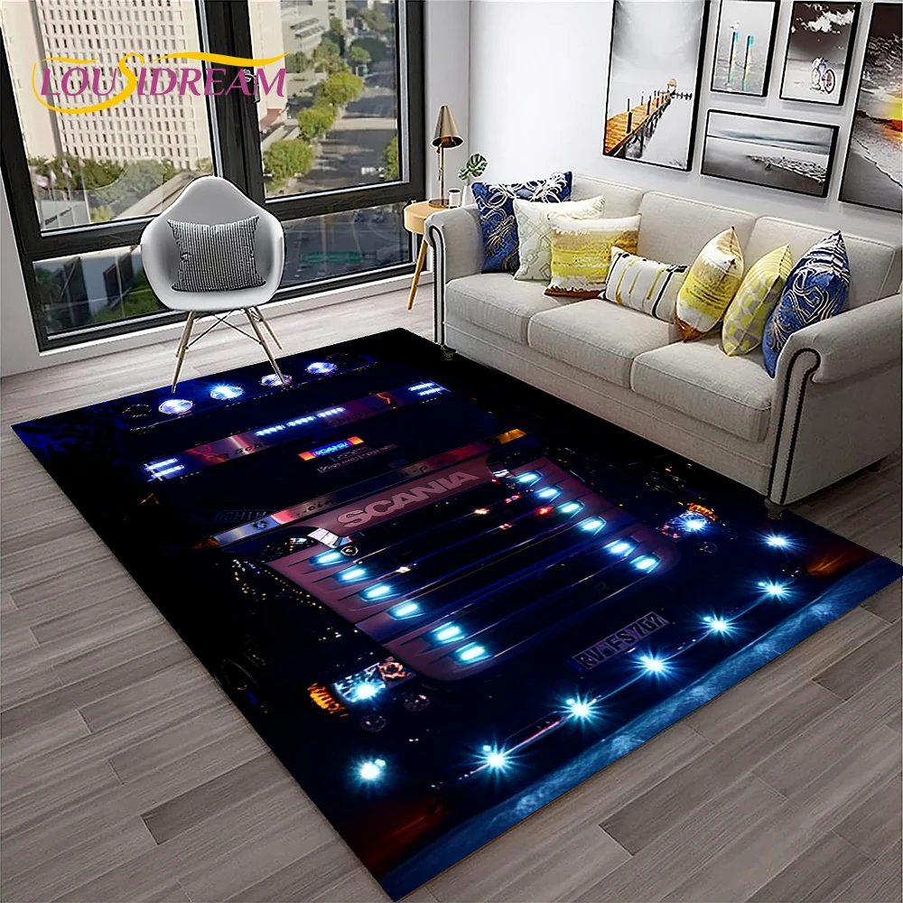 Top-Class-Truck-S-Scania-Cartoon-Carpet-Rug-for-Home-Living-Room ...