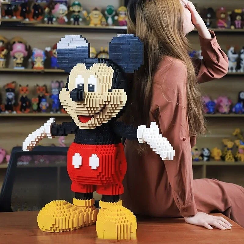Disney Animation Mickey Building Blocks Handy Toy Children Educational ...