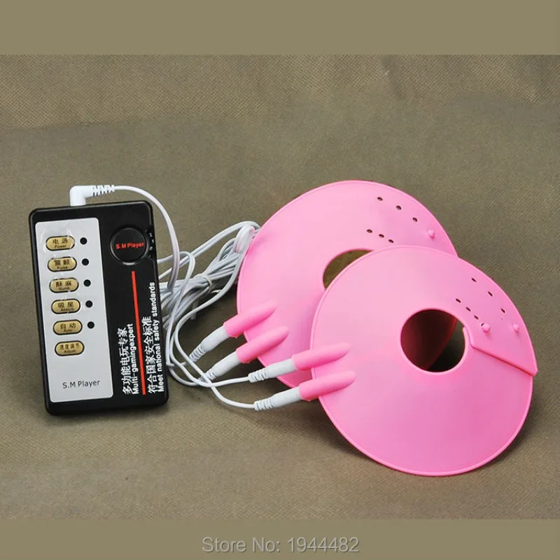 Female-Electro-Shock-Breast-stimulation-Paste-Electro-Shock-Massagers ...