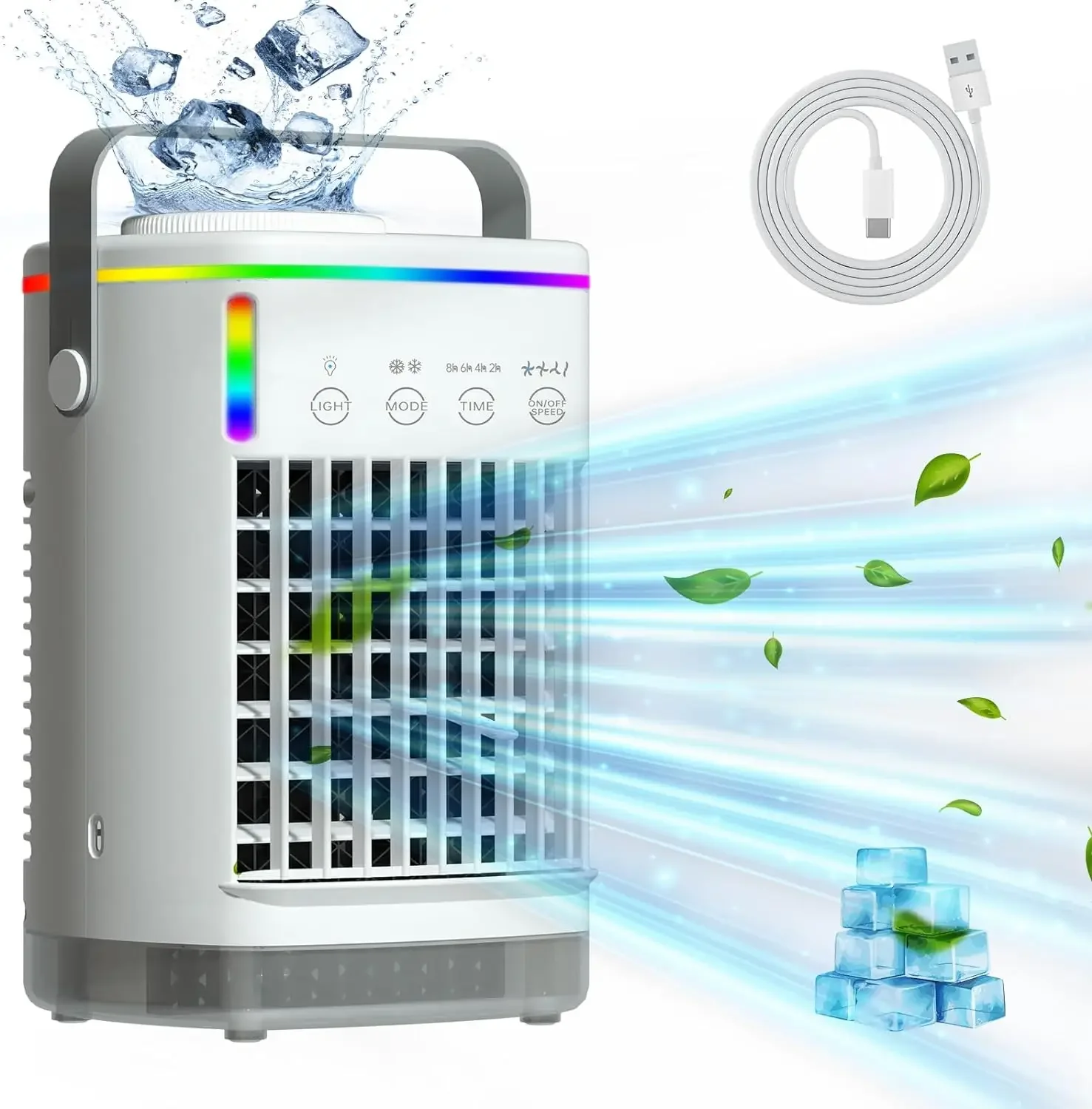 Portable-Personal-Air-Conditioner-with-Mini-USB-Cooling-Fan-featuring ...