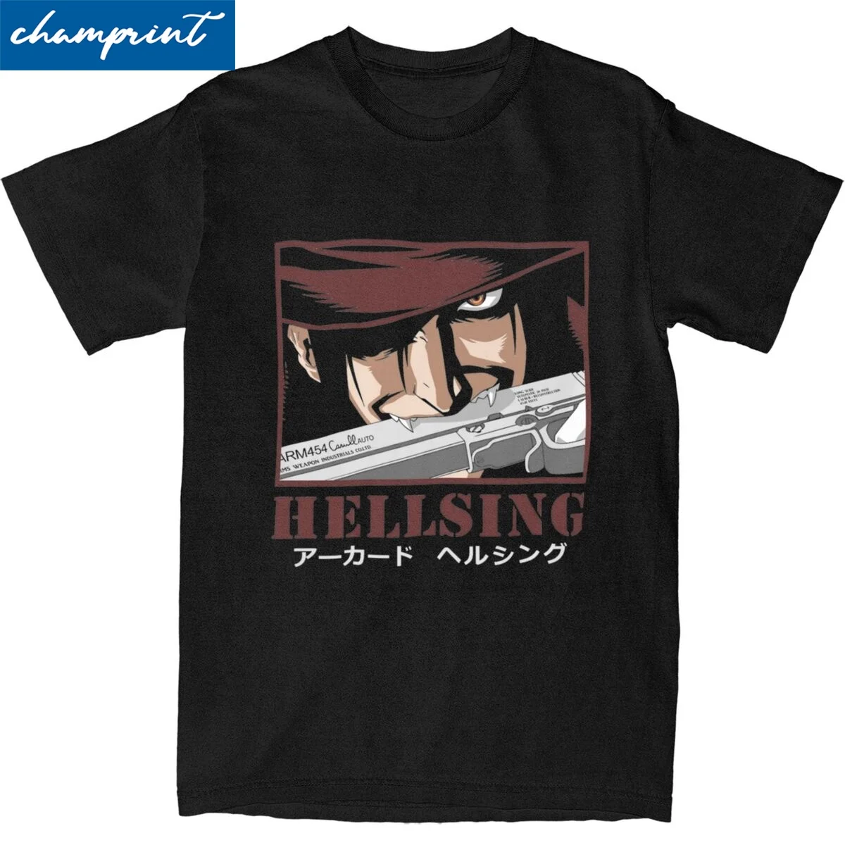 Hellsing-Alucard-Jackal-T-Shirt-for-Men-Women-100-Cotton-Fashion-for ...