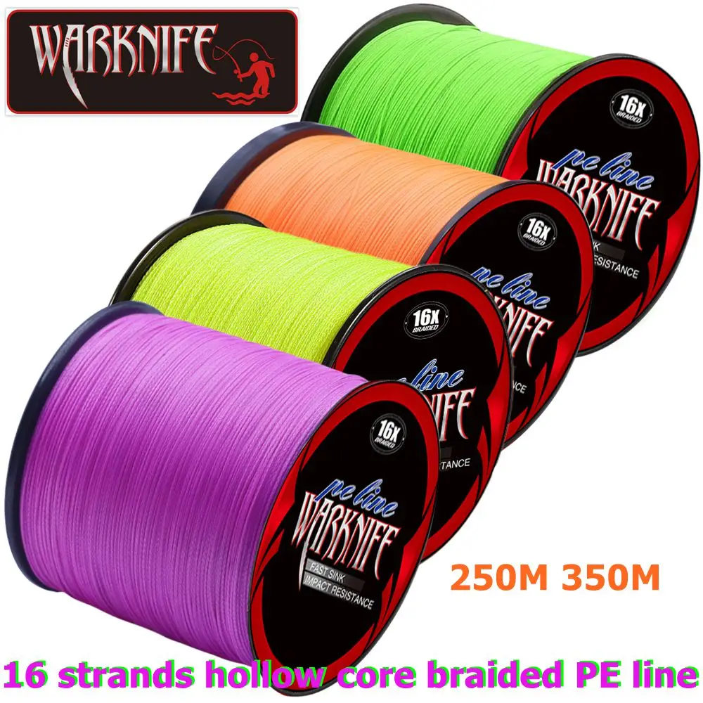 Warknife-16-Strands-250M-350M-Hollow-Core-PE-Braid-Extreme-Japan ...