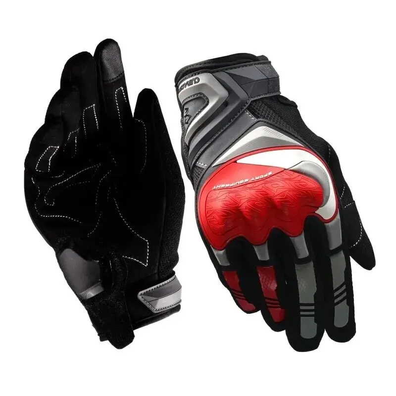 Motorcycle Gloves Unisex Breathable Touch Screen Dirt Bike Riding ...