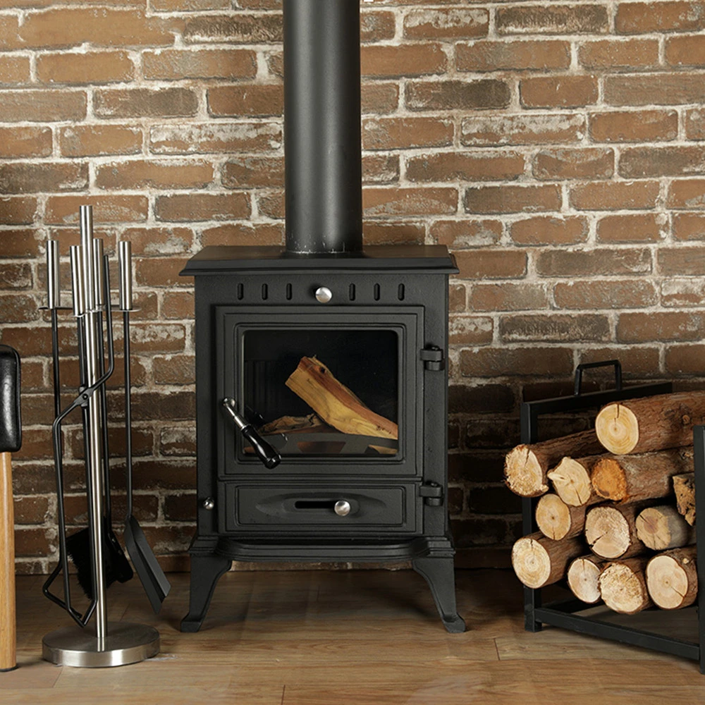 Mini Wood Burning Fireplace For RV Cast Iron Freestanding Fireplace ...