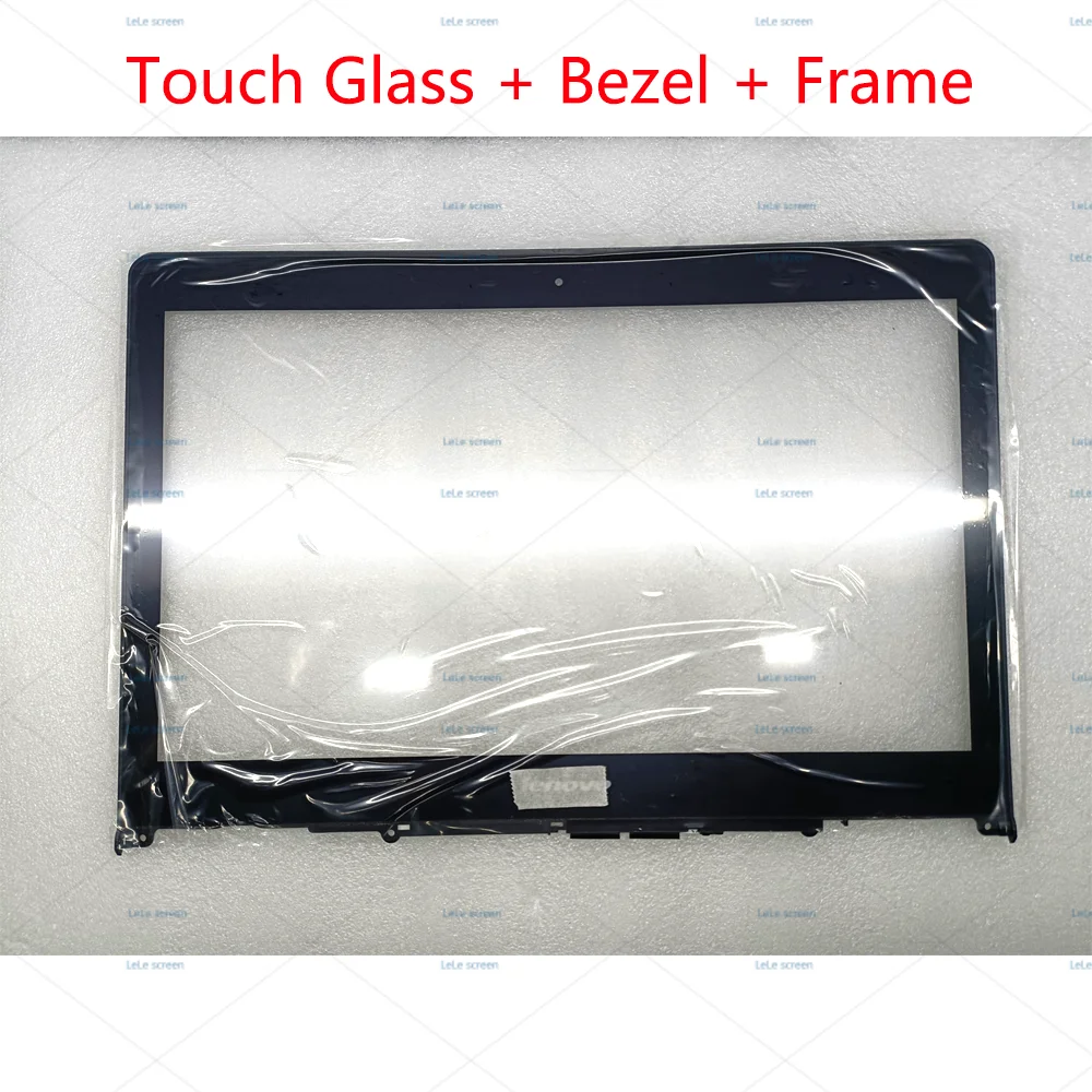 Touch Glass Screen Digitizer + Bezel For Lenovo Yoga 500 14IBD 80N4 ...