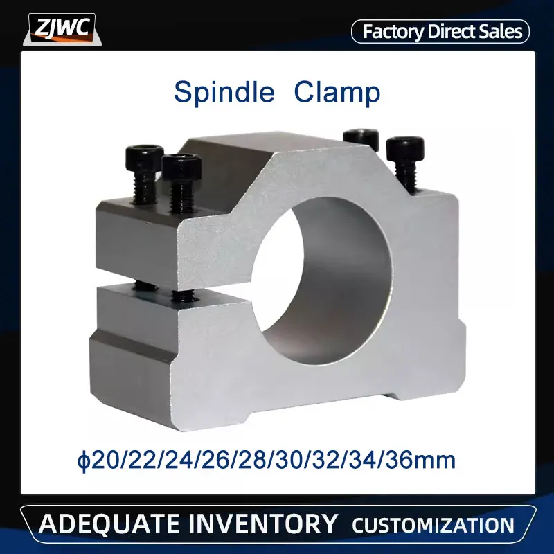 CNC-Spindle-Motor-Bracket-Diameter-20mm-22mm-24mm-26mm-28mm-30mm-32mm ...