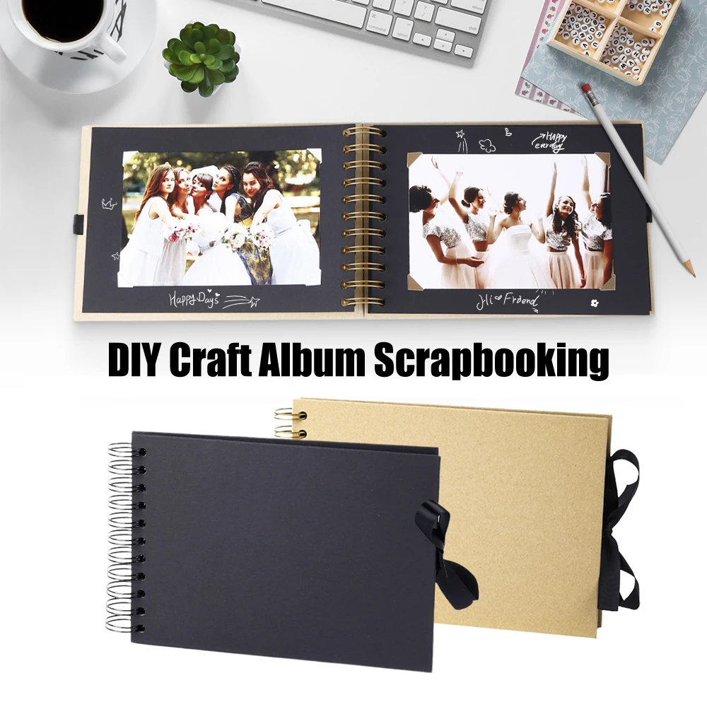 DIY-Craft-Photo-Album-Scrapbook-Memory-Books-Scrapbook-Capa-Anivers-rio ...
