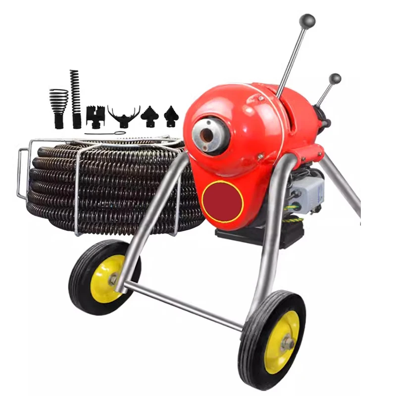 220V-High-power-Pipe-Dredging-Machine-Electric-Professional-Dredging ...