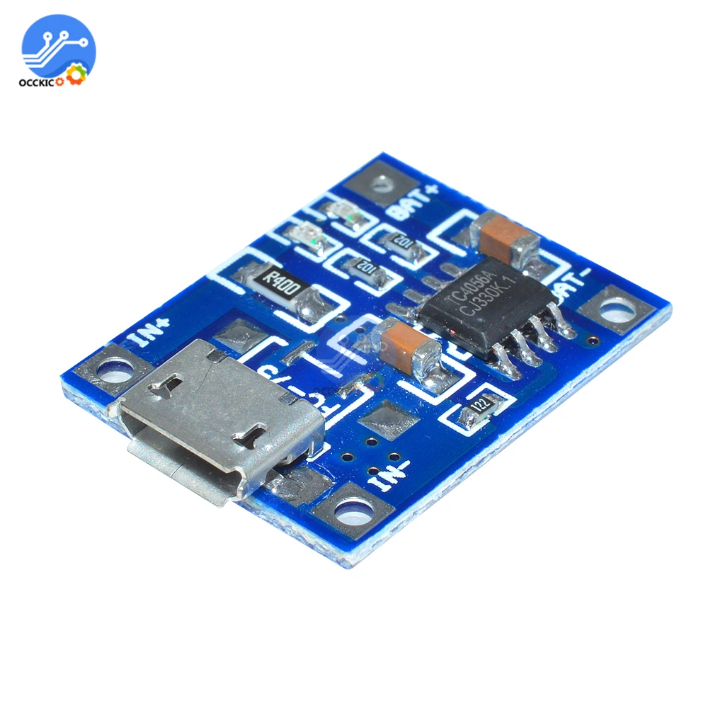 Bms 5v 1a Mini/micro Usb Type-c 18650 Lithium Battery Charger Board Diy ...
